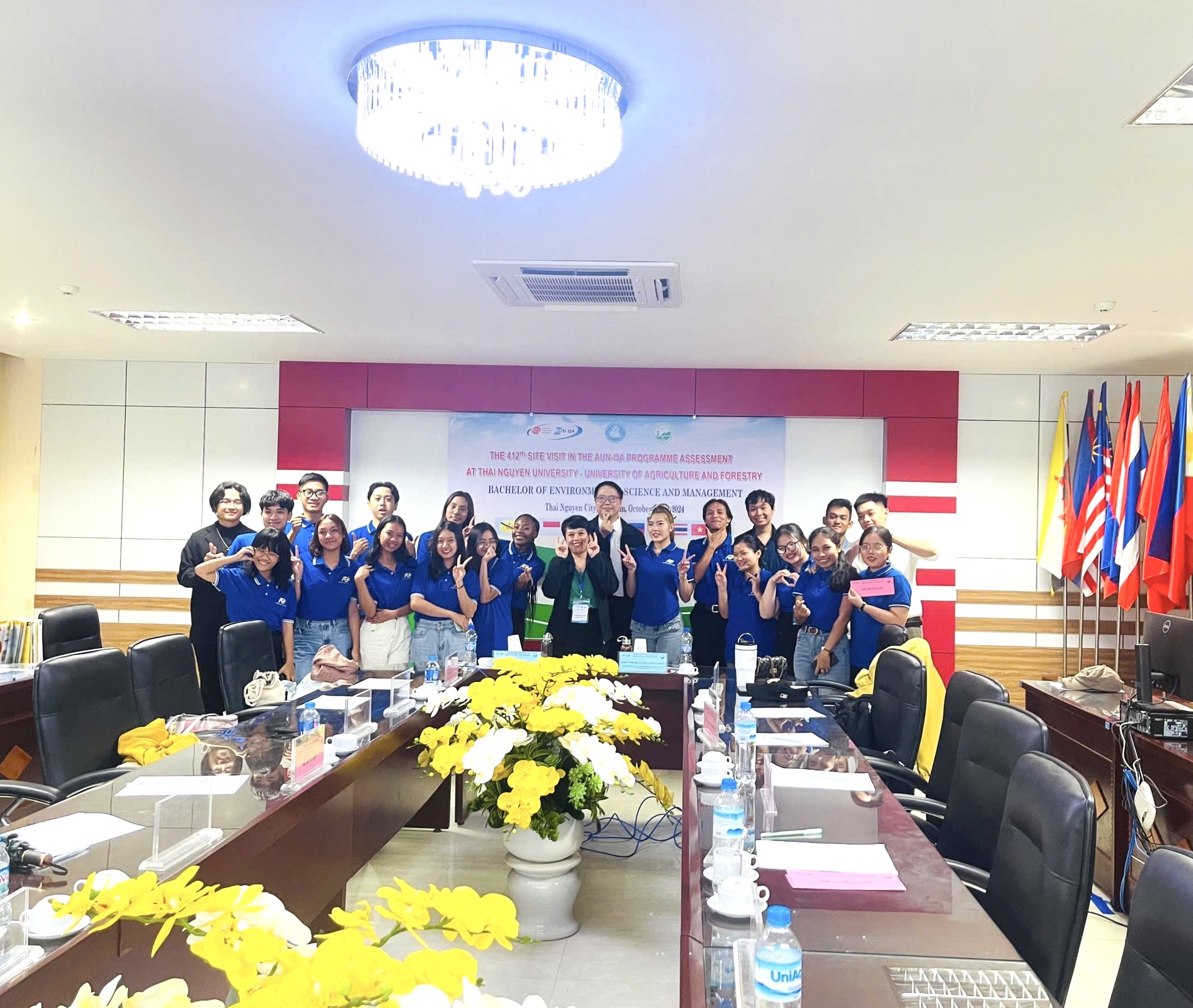CONGRATULATIONS ON A SUCCESSFUL FIRST WORKING DAY BETWEEN THE AUN-QA ...