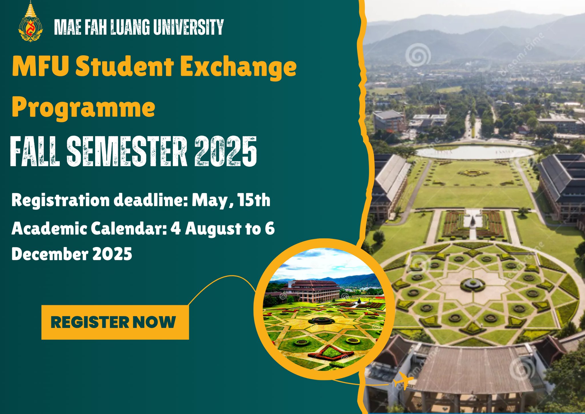 [Student Exchange Opportunity at Mae Fah Luang University, Thailand ...